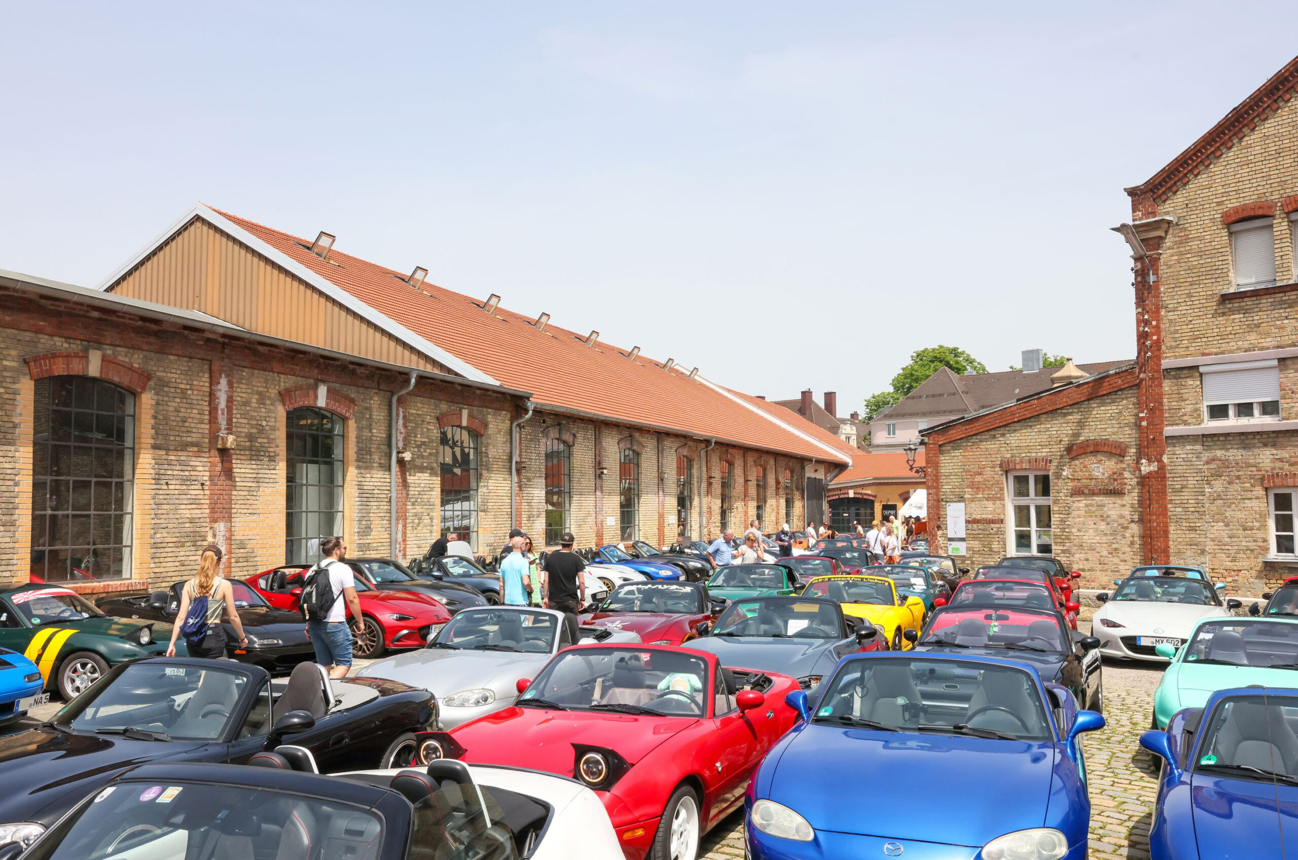Automobil Museum Parkplatz